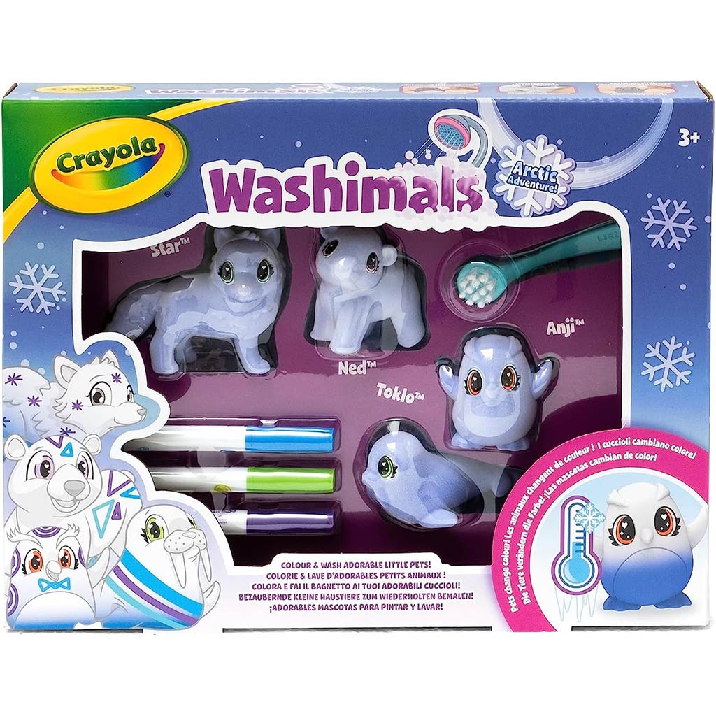 Crayola Washimals Svet ľadu so zvieratkami meniacimi farbu objednať ...