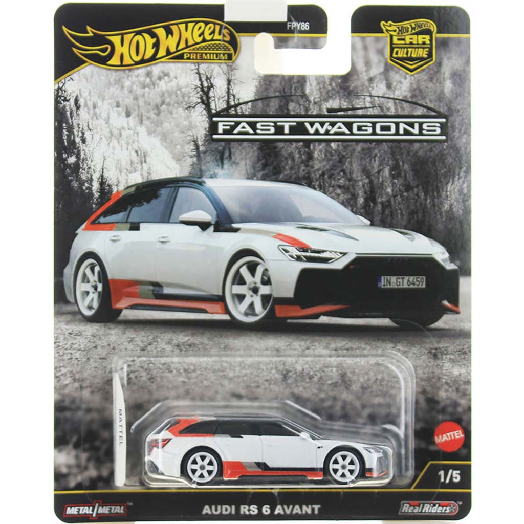 Hot Wheels Autíčko Cool-túra Audi RS6 Avant 1/64 - Mattel objednať ...