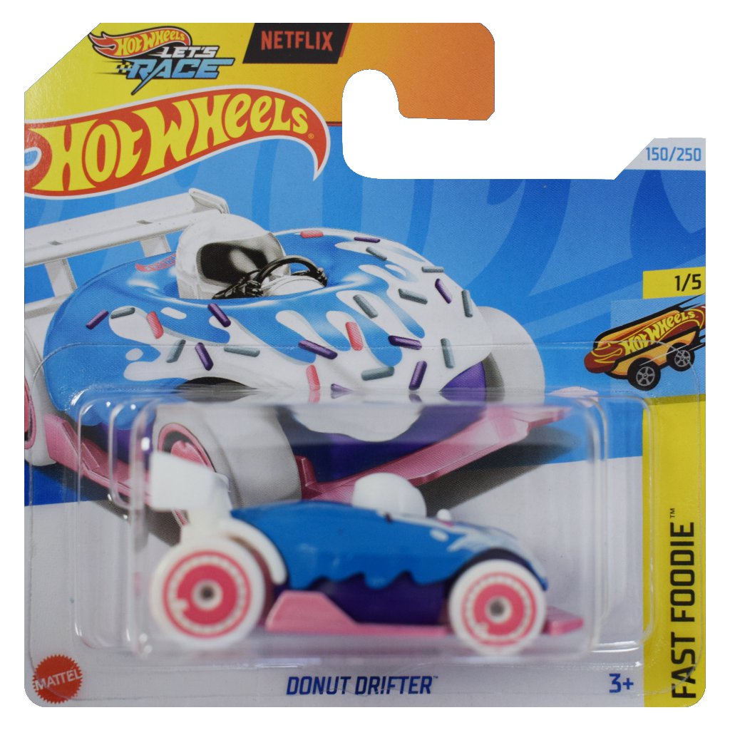 Hot Wheels Donut Drifter modré autíčko 1/64 - Mattel objednať nákup ...