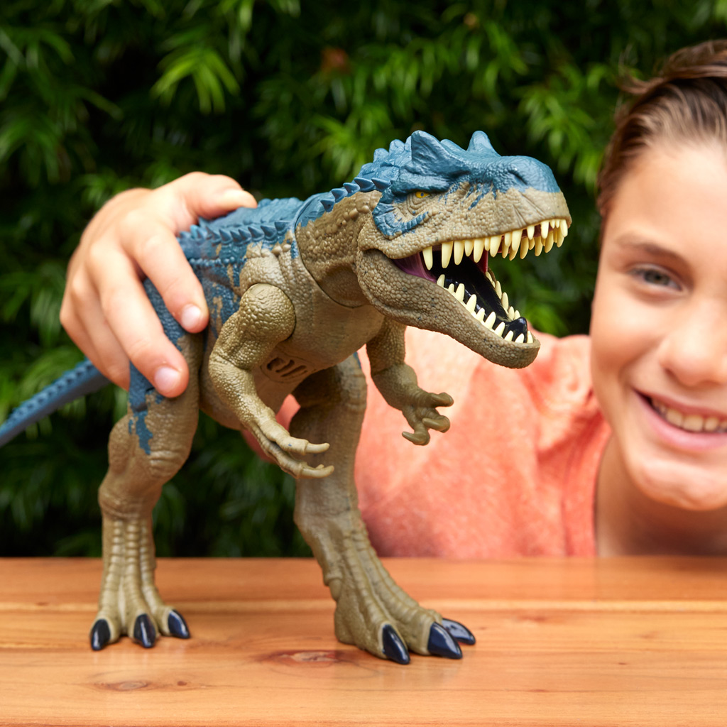 Jurassic World Nebezpečný Allosaurus hlas - Mattel objednať nákup lacné ...