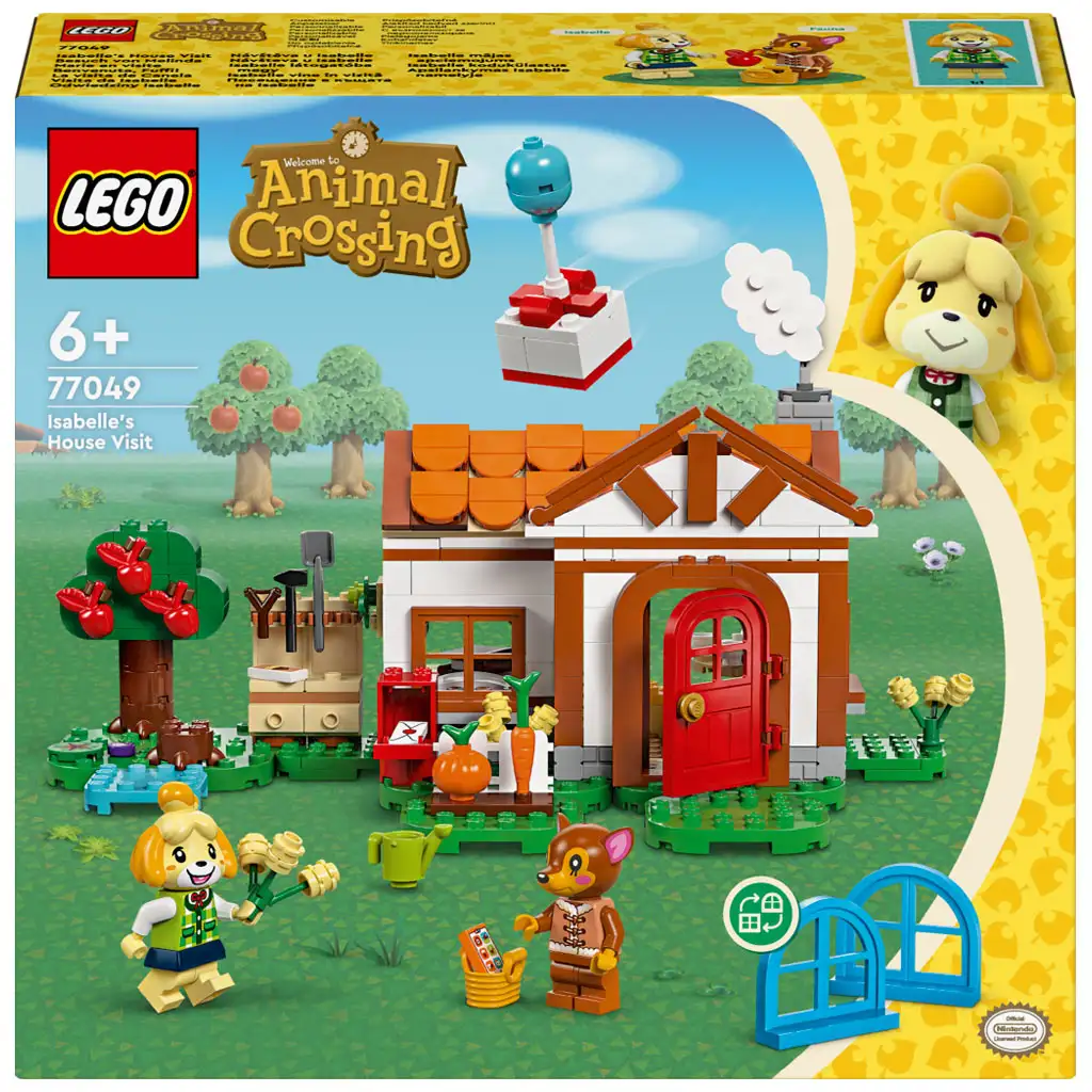LEGO® Animal Crossing™ Isabelle ide prichádza na návštevu (77049 ...
