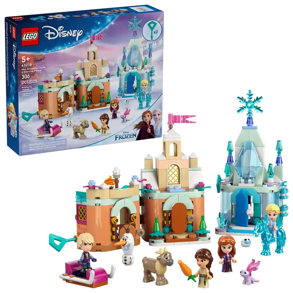 LEGO® Disney Arendellský zámok a Elzin ľadový palác (43278) objednať ...