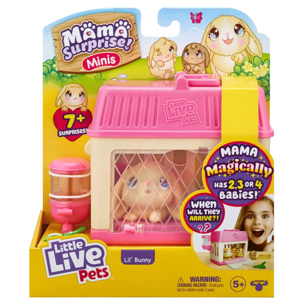 Little Live Pets Mama zajac a jej mláďatká hrací sada objednať nákup ...