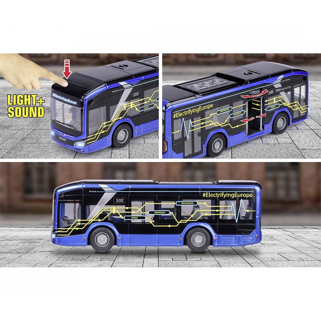 Majorette MAN Lions City 10E autobus s osvetlením a zvukom - Simba Toys ...