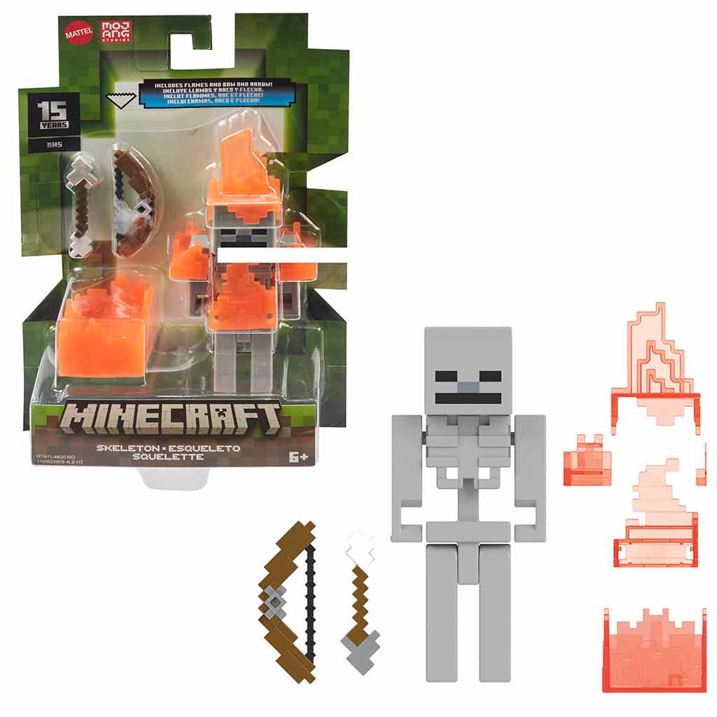 Minecraft Figúrka kostlivca s doplnkami - Mattel objednať nákup lacné ceny