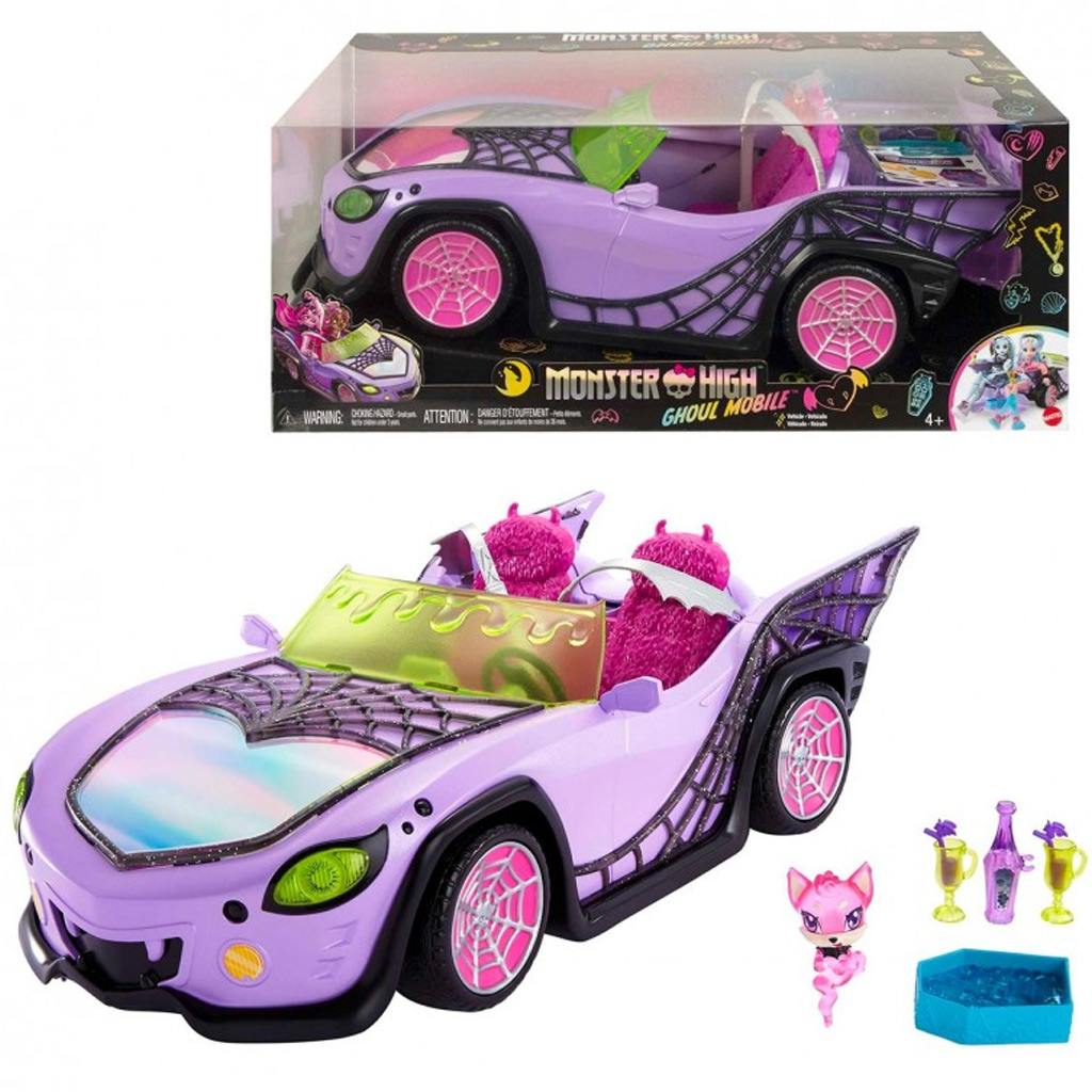 Monster High Ghoul Mobile s príslušenstvom pre auto - Mattel objednať ...