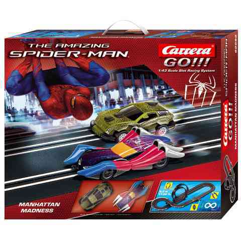 Carrera Go! Marvel Spider-Man - autodráha Manhattan Madness objednať ...