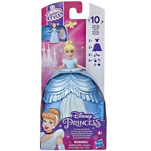 Disney Princess Secret Styles Fashion Popoluška set na prekvapenie ...