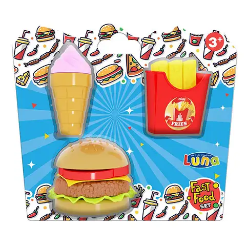 Fast food set v troch variantoch 1ks objednať nákup lacné ceny