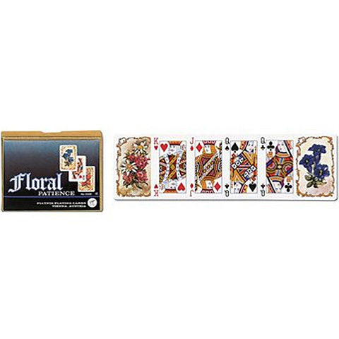 Karty na solitér - Kvetinové 2x55 kariet - Piatnik objednať nákup lacné ...