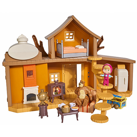 Máša a medveď Veľký dom macka, herná súprava - Simba Toys objednať ...