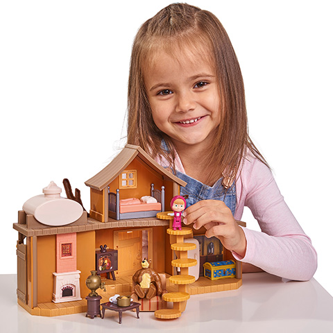 Máša a medveď Veľký dom macka, herná súprava - Simba Toys objednať ...