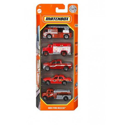 Matchbox Fire Rescue vozidlá 5dielny set - Mattel objednať nákup lacné ceny